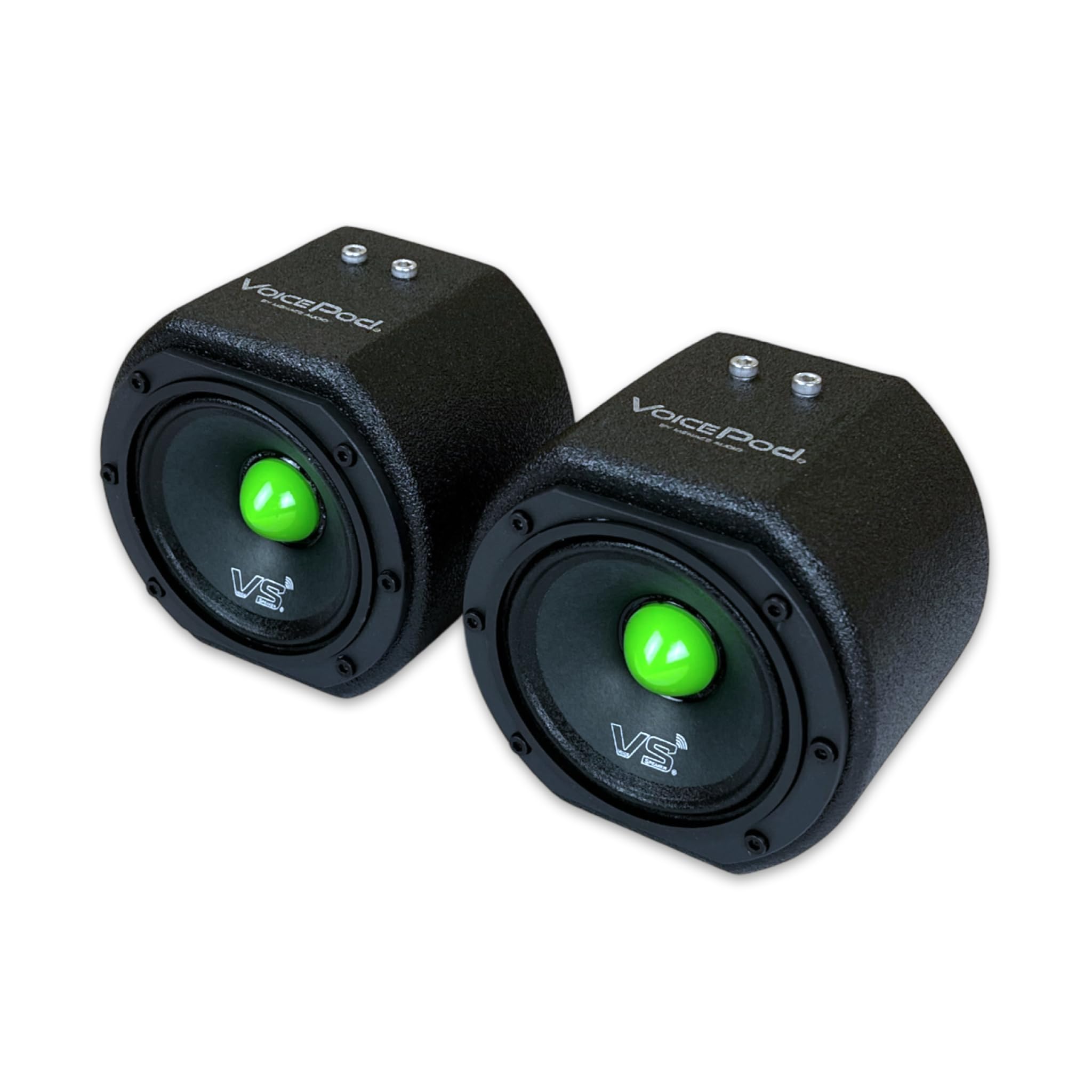 Amazon.com: MENACE AUDIO VOICEPOD 4" Midrange Enclosure - Green (Pair) : Electronics