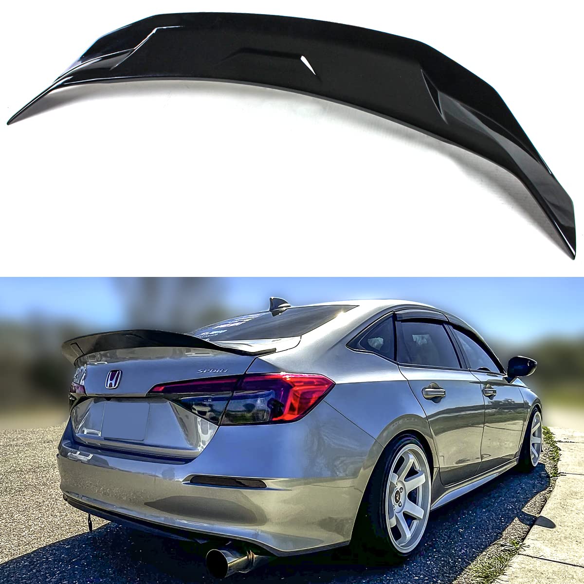 Honda Civic 2022 Black 4 Door