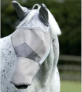 Anti-fly mask for horses Premier Equine Buster Xtra : Amazon.co.uk: Pet ...