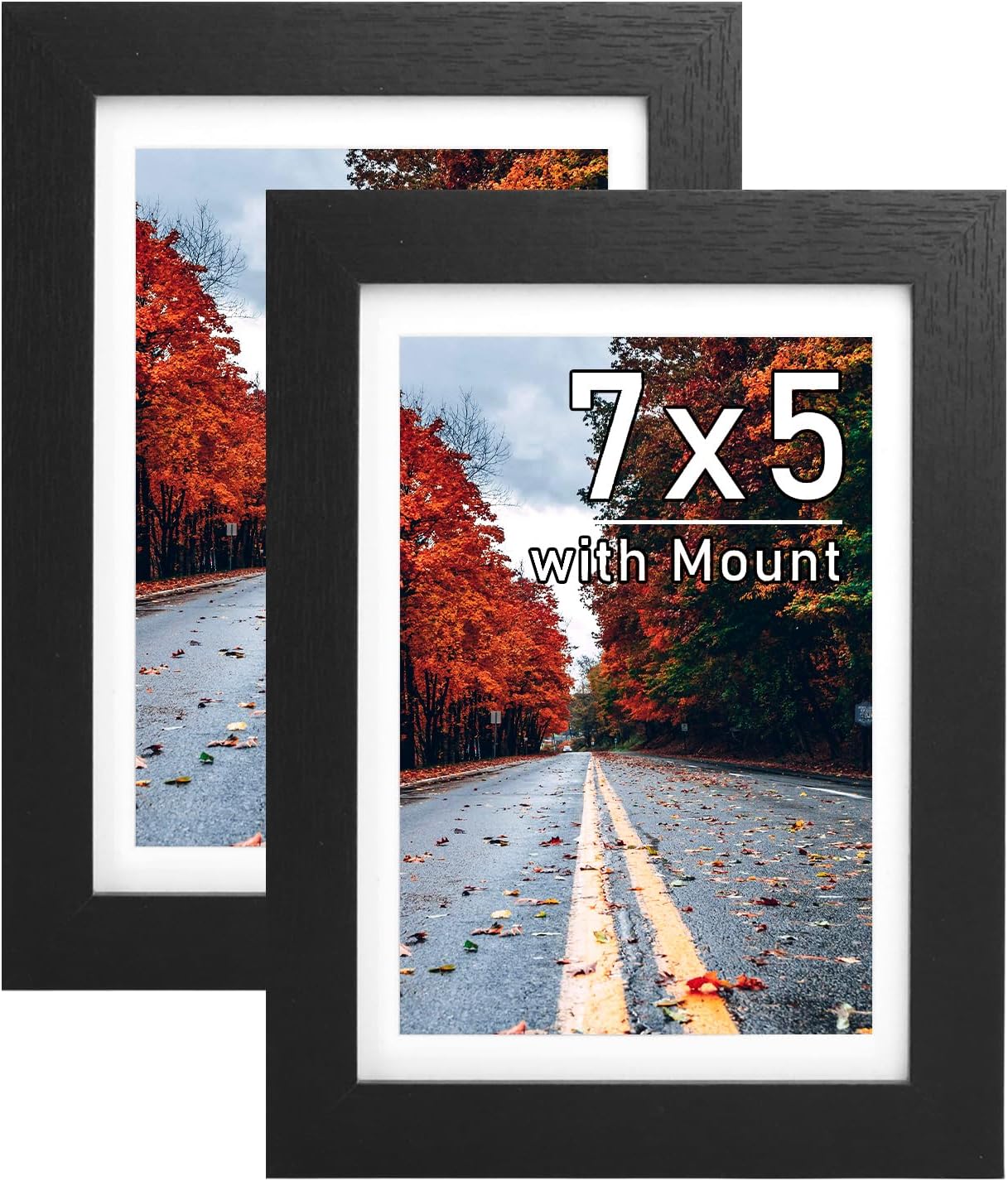 Amazon.com - Zueyunstoo 5x7 Picture Frames Set of 2, Display Pictures ...