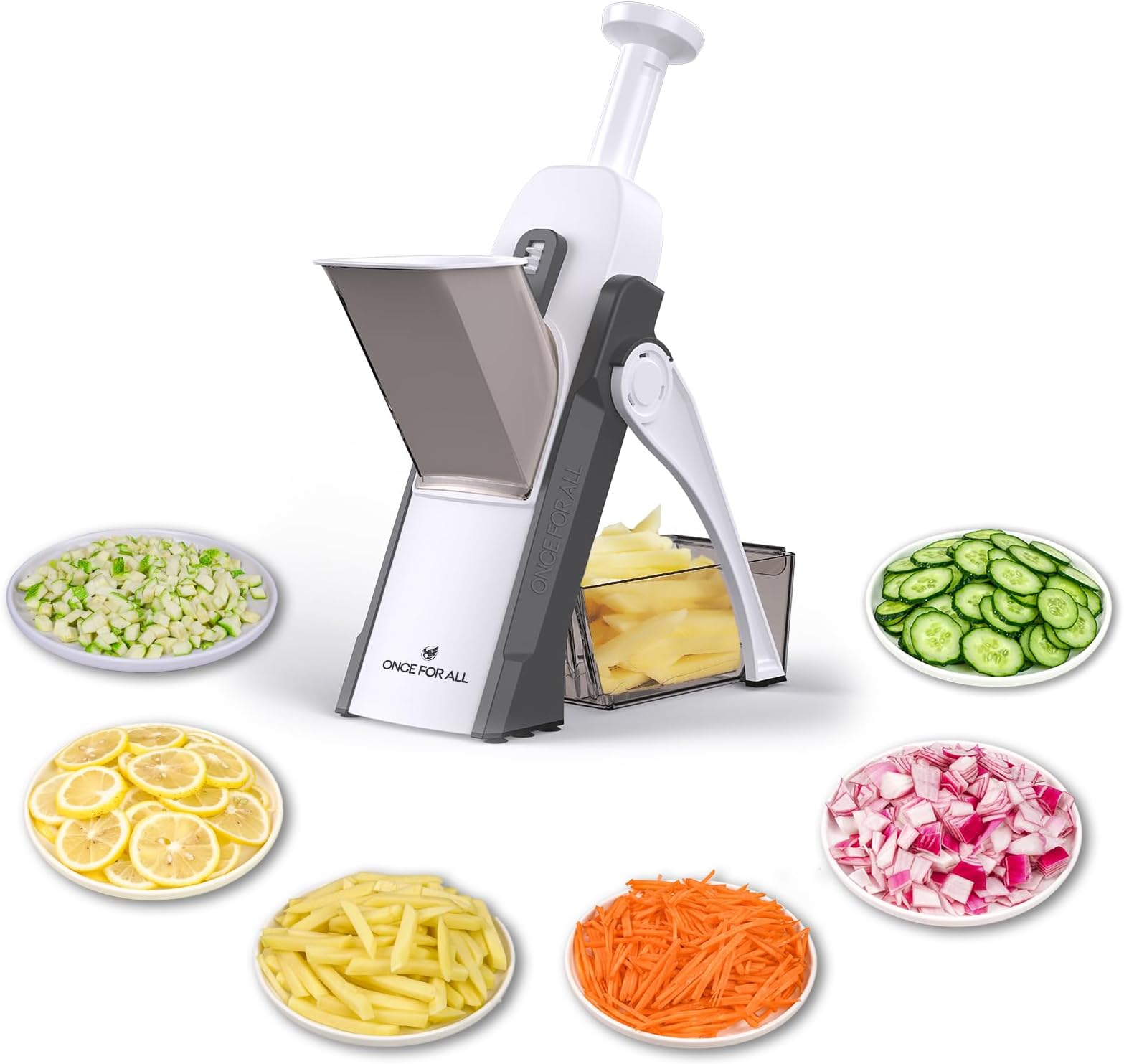 Amazon.com: Prepworks by Progressive Deluxe Potato Cutter,Grey ...