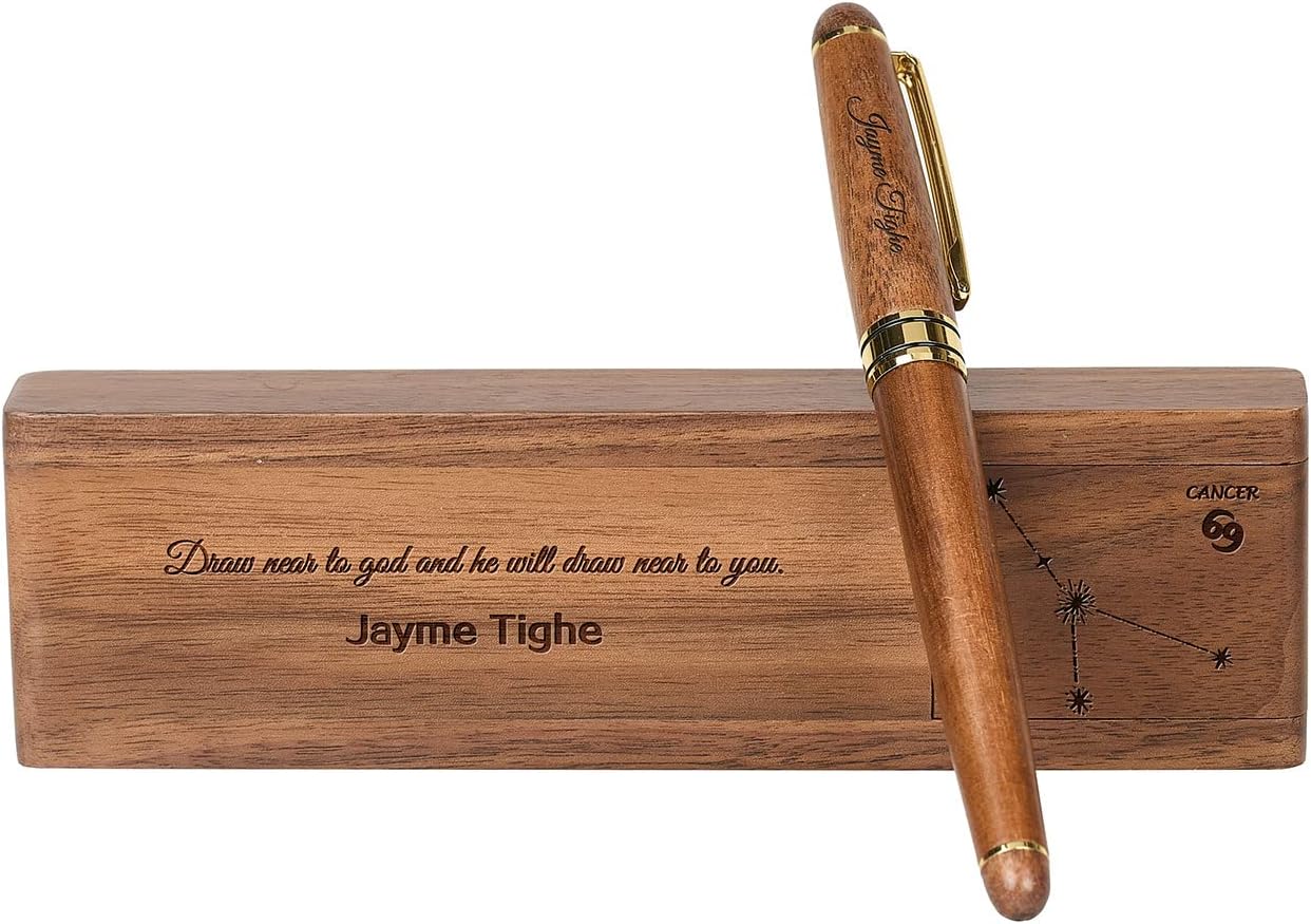 Amazon.com : Constellation Personalized Wooden Pen Sets Custom ...