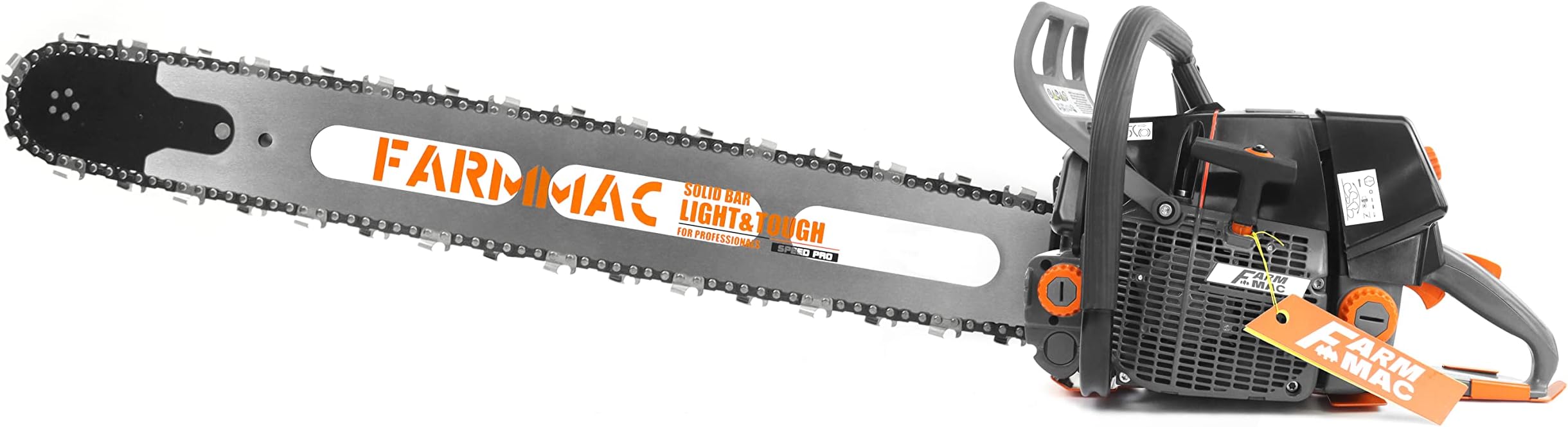 Amazon.com: FARMMAC F660V, 36 Inch Gas Chainsaw 92cc High-End Version ...