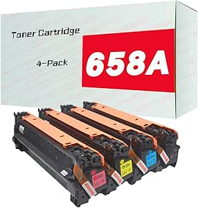 Amazon.com: Compatible Toner Cartridges Replacement for Hp 658A To Use ...