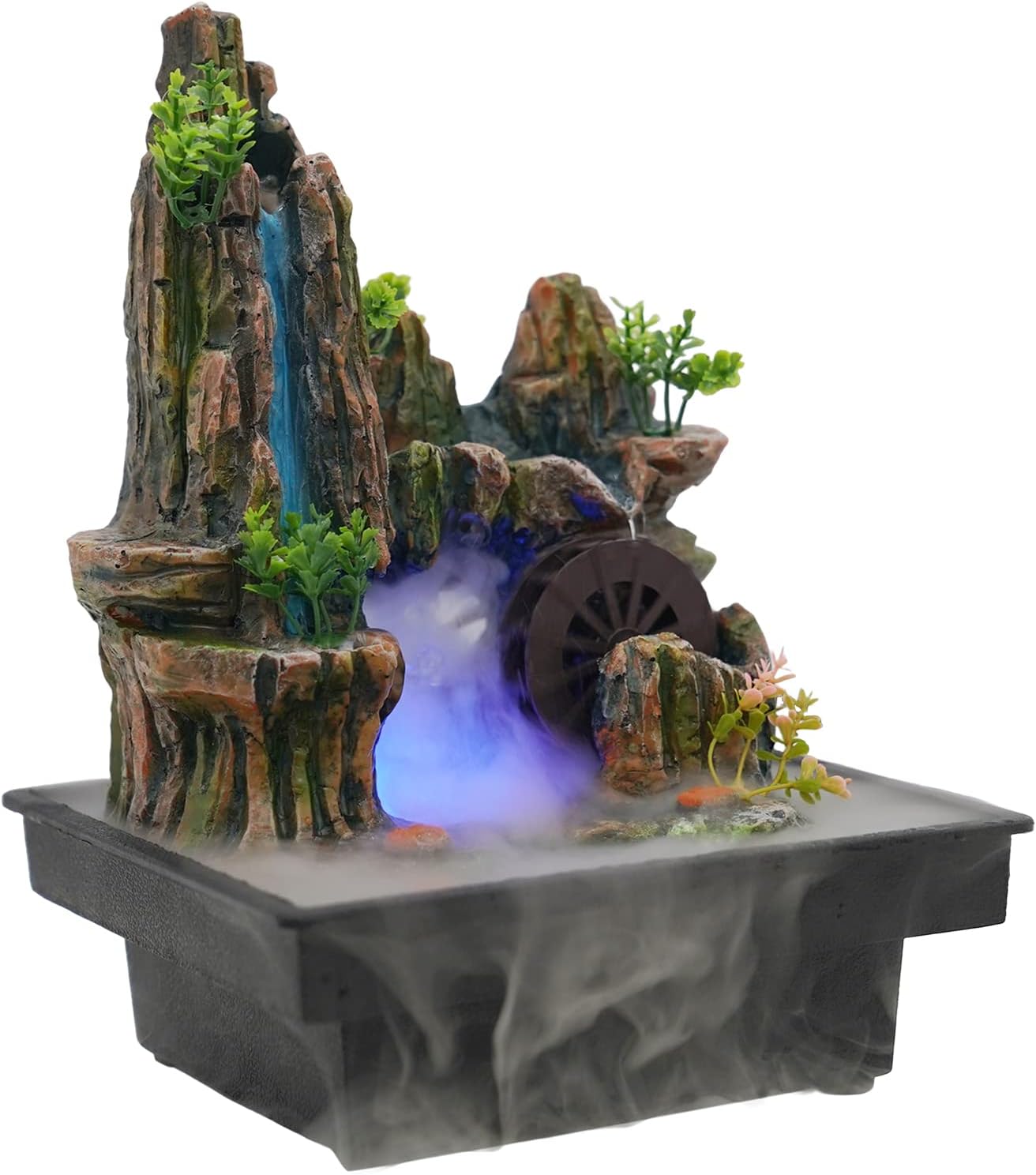 Amazon.com: Headery Indoor Waterfall with LED Light and Mist Maker ...