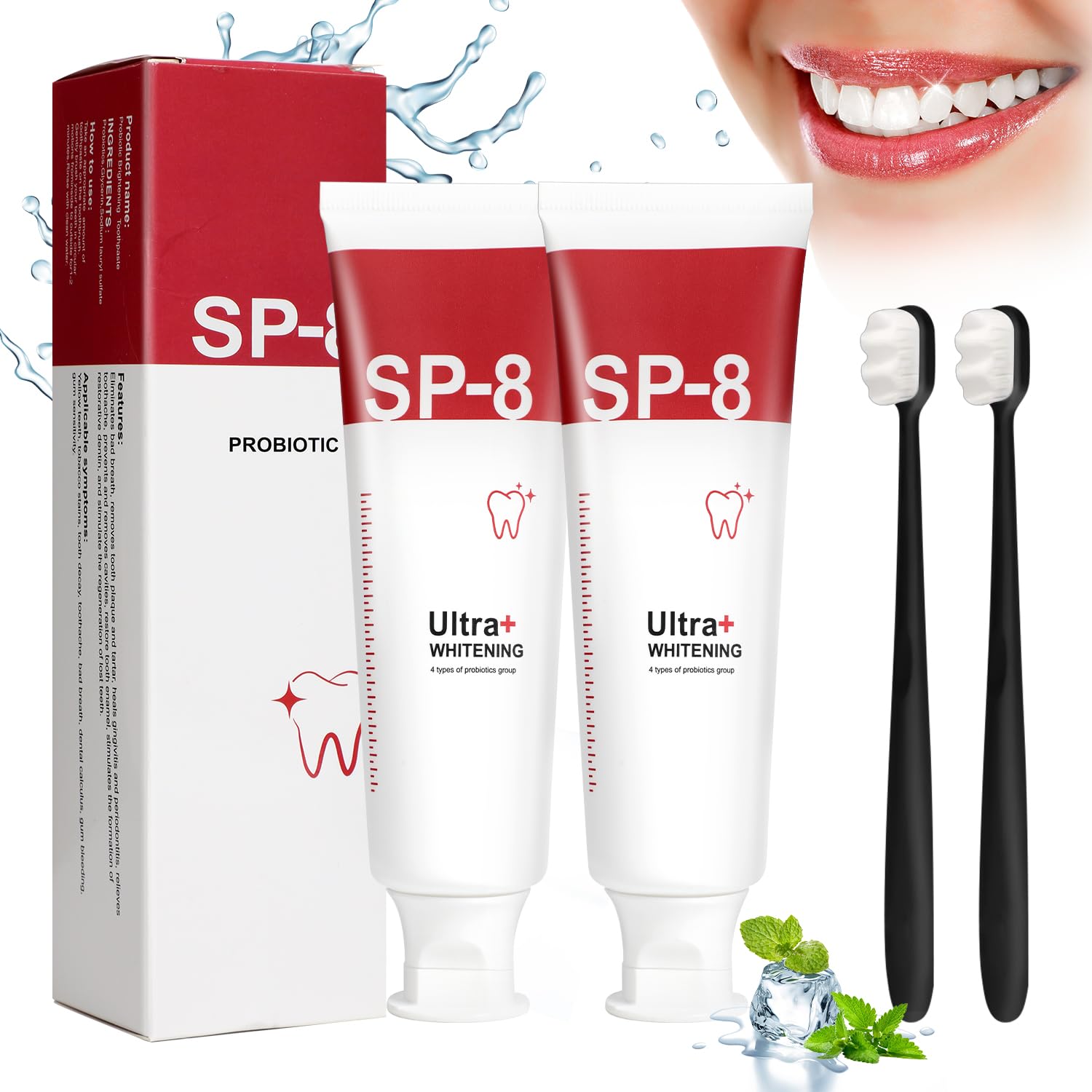 Amazon.com: SP-8 Ultra Whitening Toothpaste,SP-8 Toothpaste,Sp-8 ...