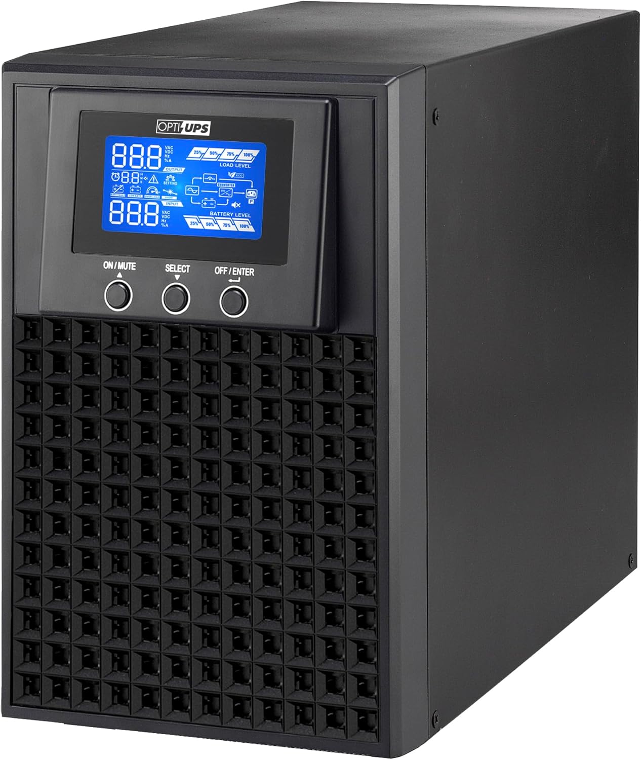 Amazon.com: OPTI-UPS DS1500B (1500VA/1050W) Online Double Conversion ...