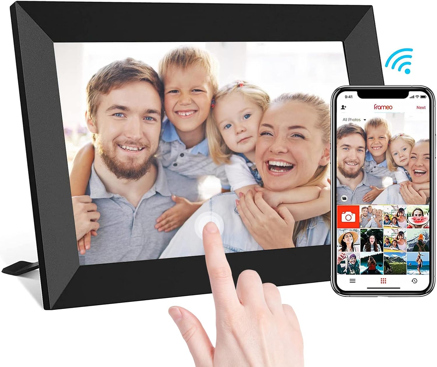 KEDEEK Portaretratos Digital WiFi – 10.1 Pulgadas Marco de Fotos ...