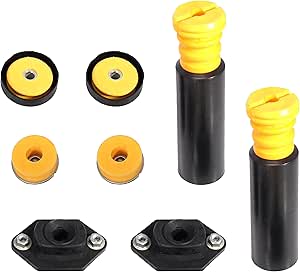 Amazon.com: Rear Upper Lower Shock Absorber Mount Grommet Bump Stops ...