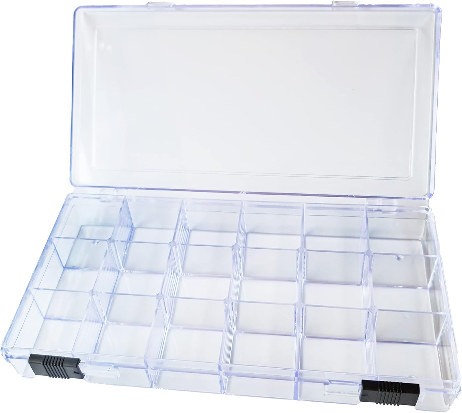 SHC Web Clear 18 Compartment Storage Box - Beads/Jewellery/Craft ...
