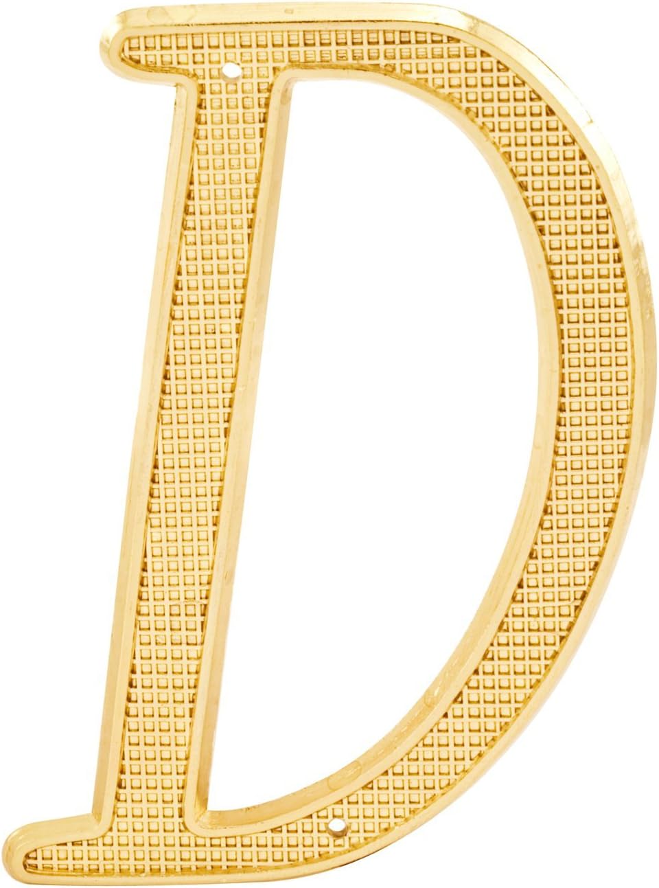 Amazon.com: Prime-Line MP4295 4 In. House Letter D, Diecast, Brass ...