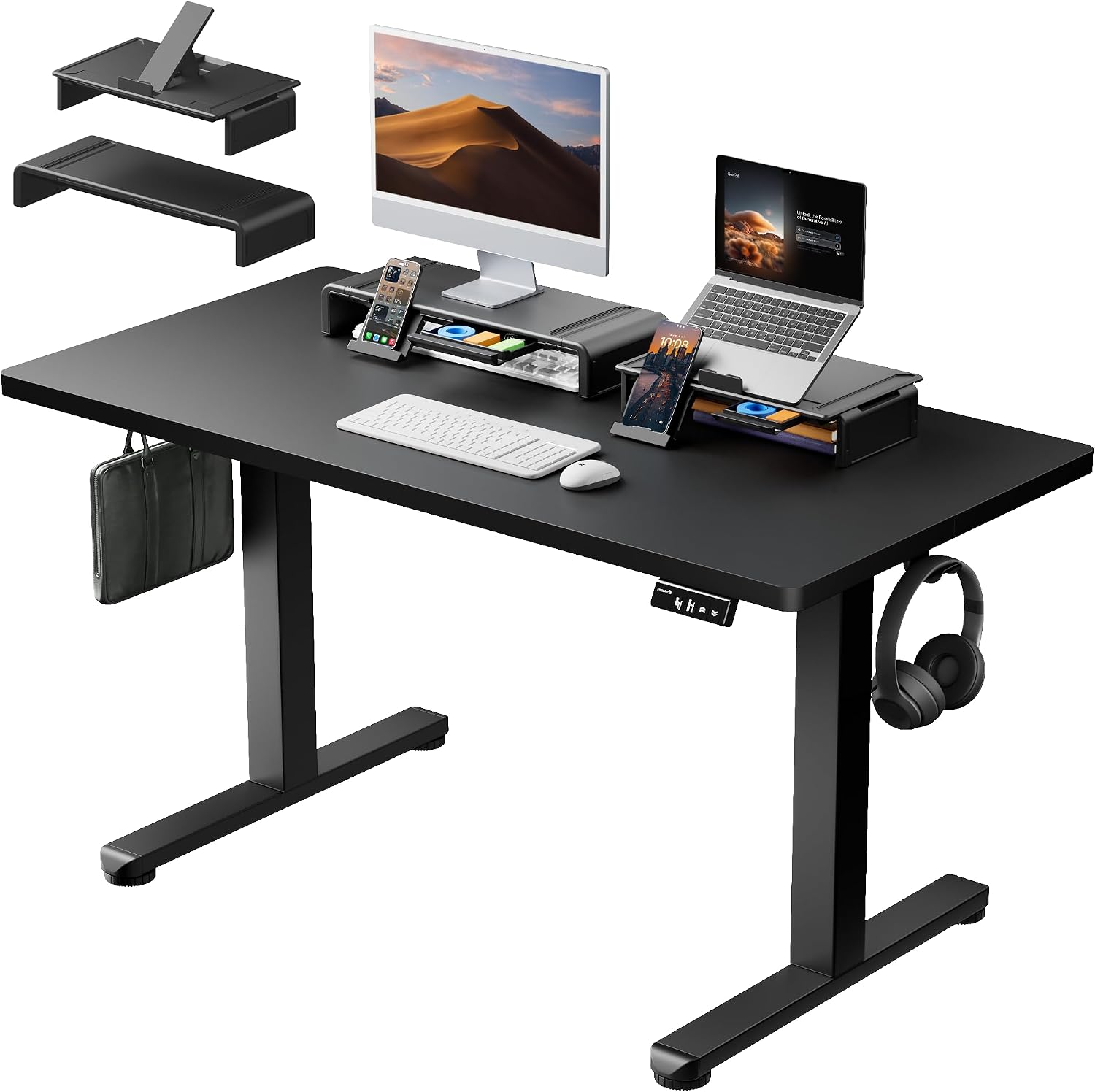 ProtoArc Standing Desk with Dual Monitor Stand Australia | Ubuy