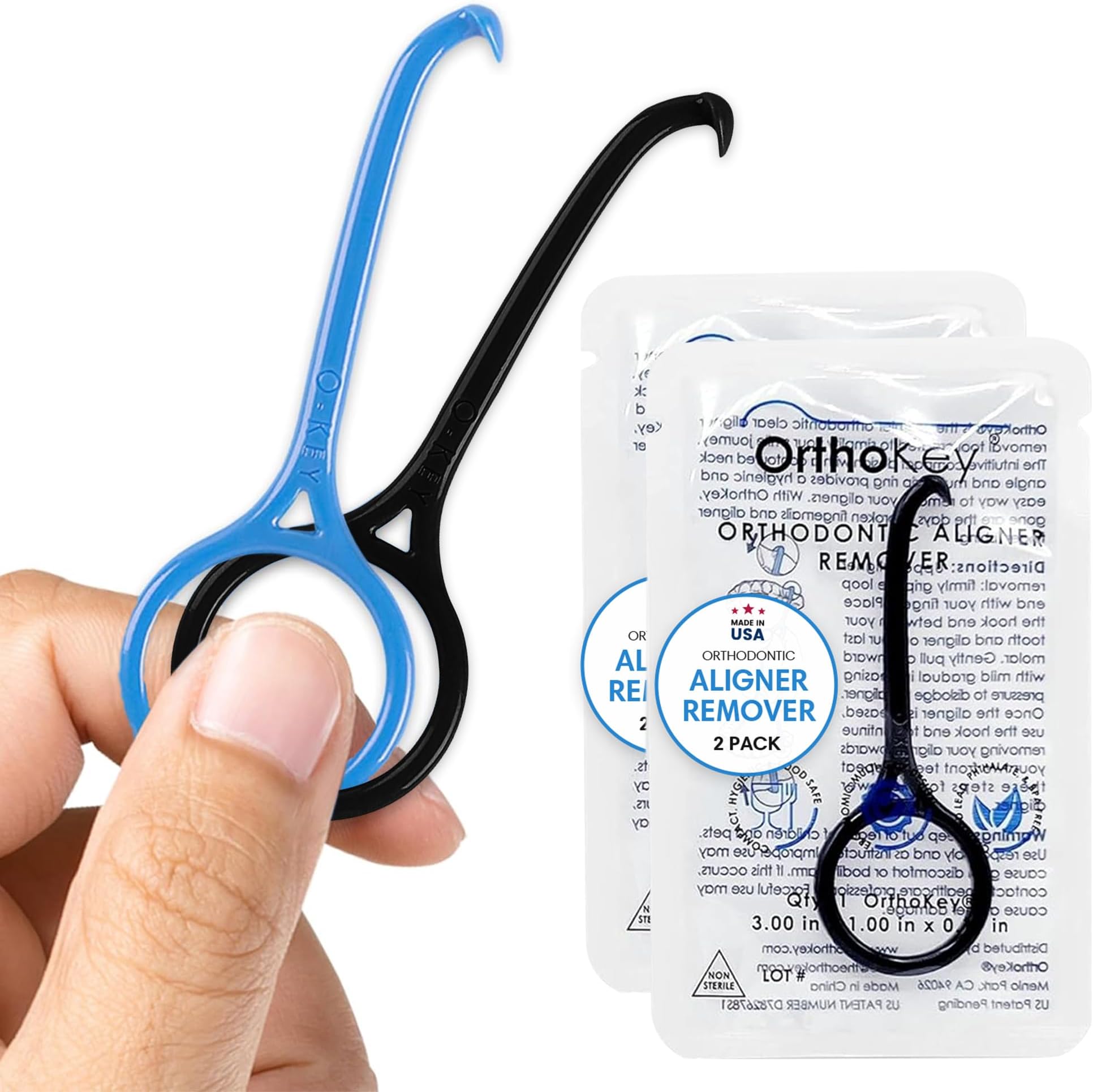Amazon.com : OrthoKey Retainer & Aligner Removal Tool - Dental-Grade ...