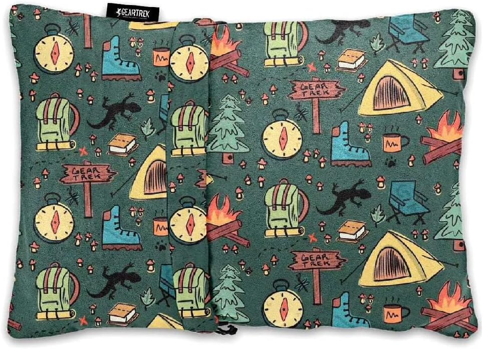 Amazon.com: Gear Trek Camping Pillow - Compressible and Lightweight ...