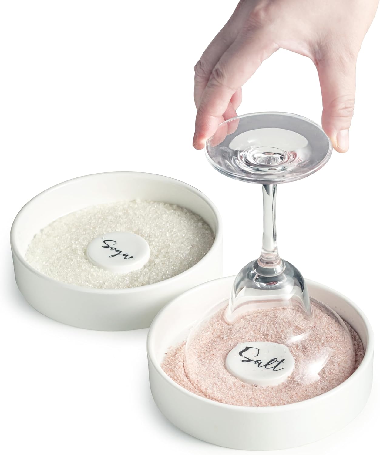 Amazon.com | Zoeeker Margarita Salt Rimmer Set, Ceramic Bar Glass ...