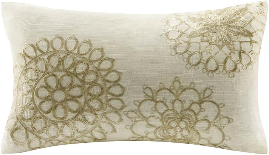 Amazon.com: Harbor House Serena Oblong Pillow, Linen : Home & Kitchen