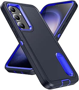 Amazon.com: Fucozan Galaxy S24 Plus Case with Kickstand - 3-Layer Military Grade Protective Case ...