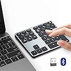 Amazon.com: Bluetooth Number Pad, Havit USB Wireless Numeric keypad 26 Keys Portable Mini ...