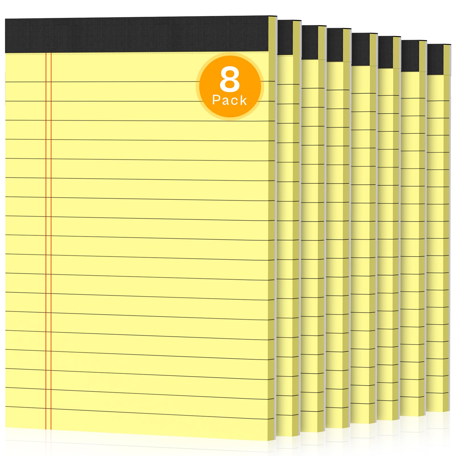 Note Pads 4x6 Small Notepad for Work, 8 Pack Mini Pocket Legal Pads 30 ...
