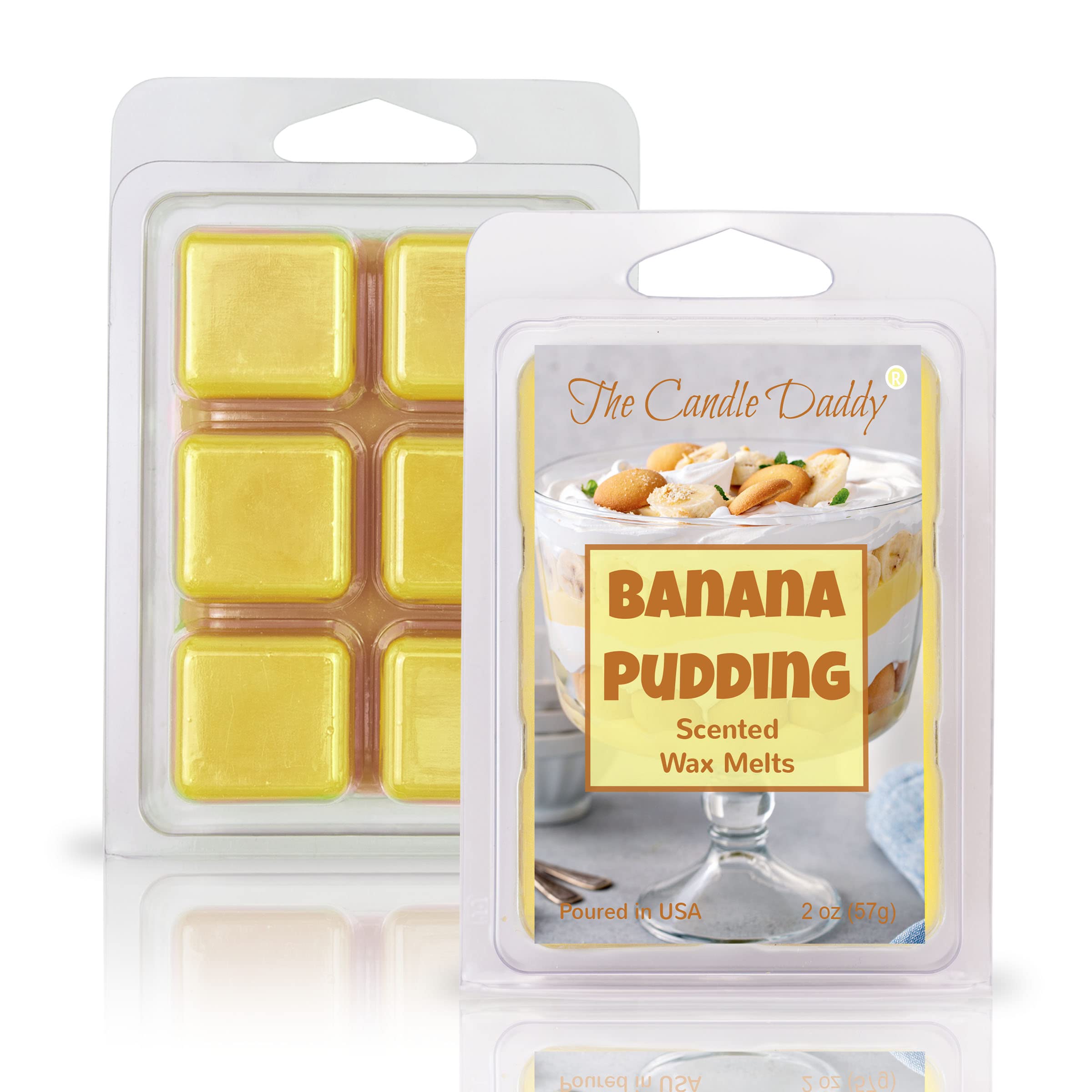 Amazon.com: The Candle Daddy Banana Pudding - Sweet Banana Pudding ...