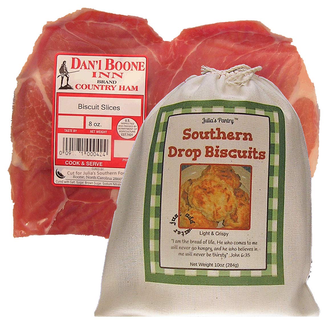 Amazon.com: Country Ham and Biscuits (Plain Biscuits) : Grocery ...