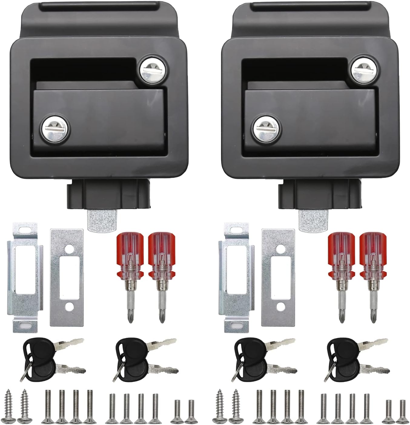 RV Door Lock Zinc Alloy RV Travel Trailer Entry Door Lock Camper Door ...