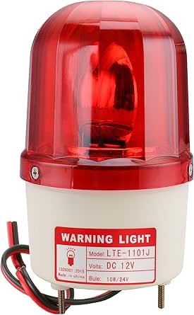 Amazon.com: Baomain Industrial Signal Tower Warning LTE-1101J DC 12V ...