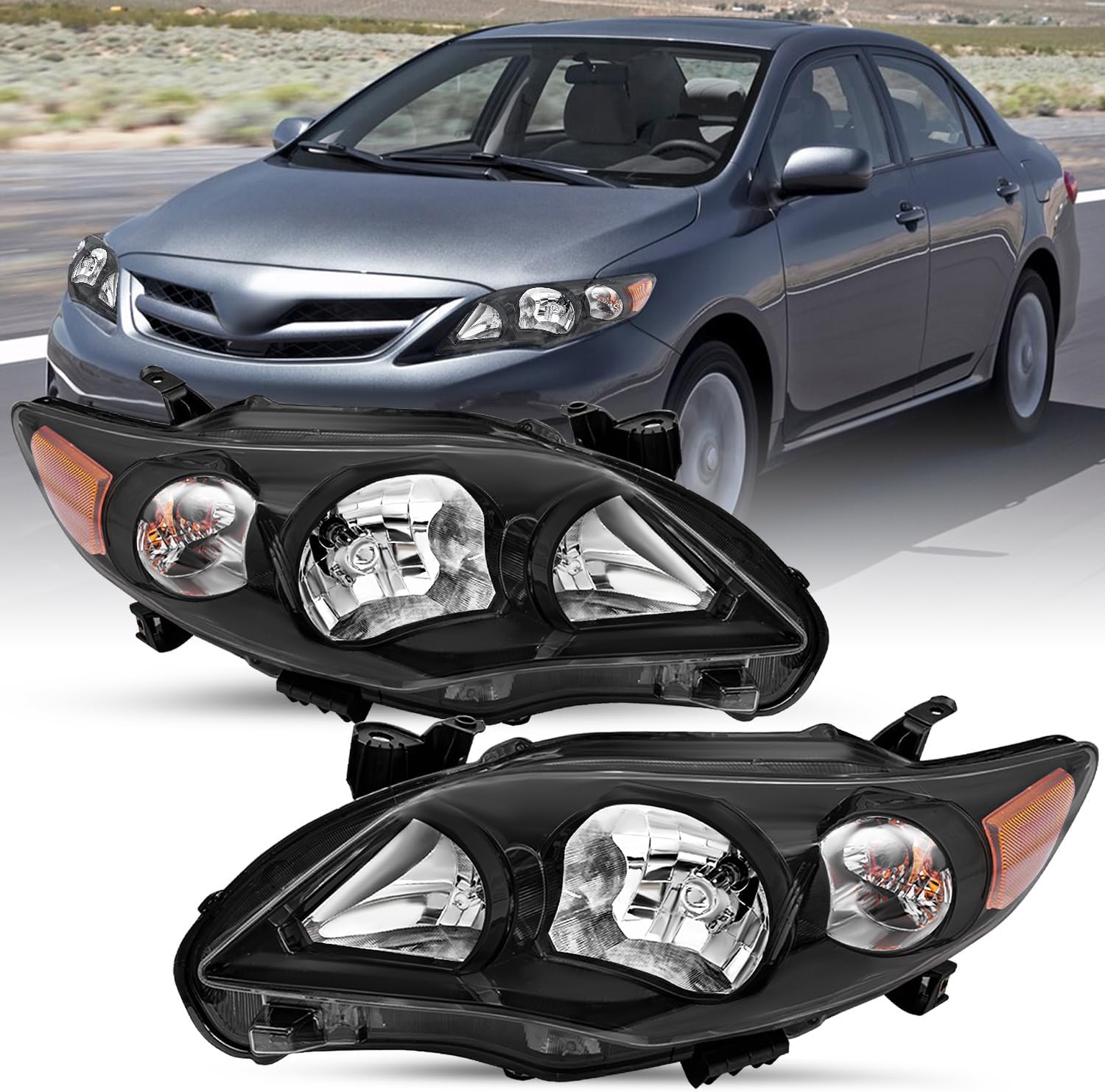 Amazon.com: Aosky Headlight Assembly Compatible with DRL for 2020 2021 ...