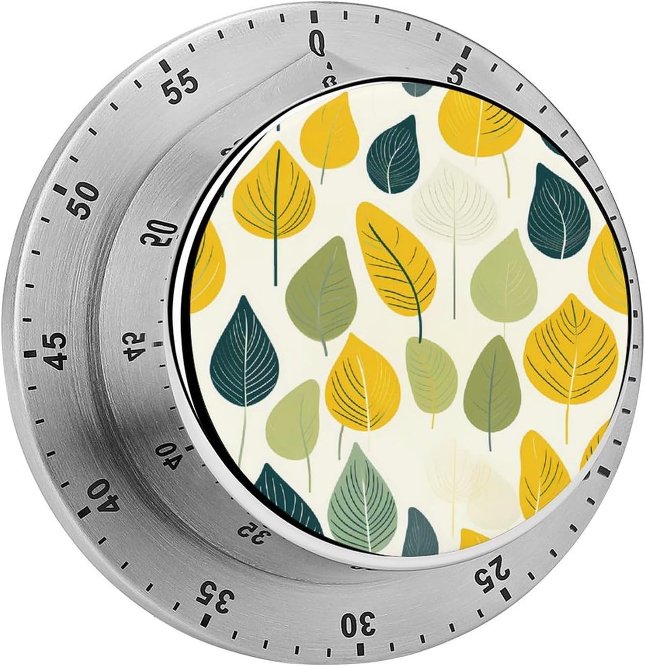 Amazon.com: Boho Green Plants Leaves Kitchen Timer Countdown Cooking ...