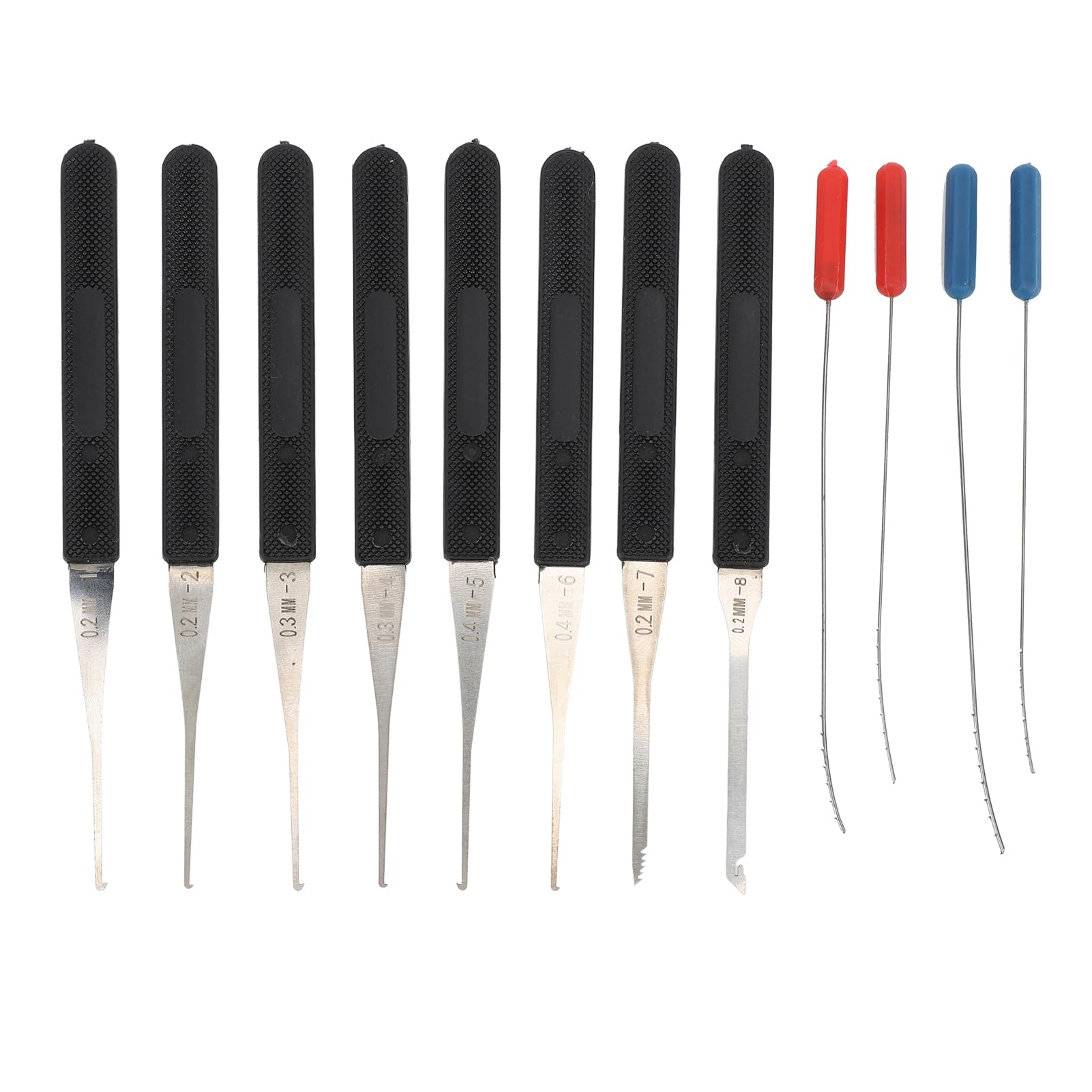 Broken Key Extractor Kit, 12Pcs 0.2‑0.4mm Broken Tap Extractor, Broken ...
