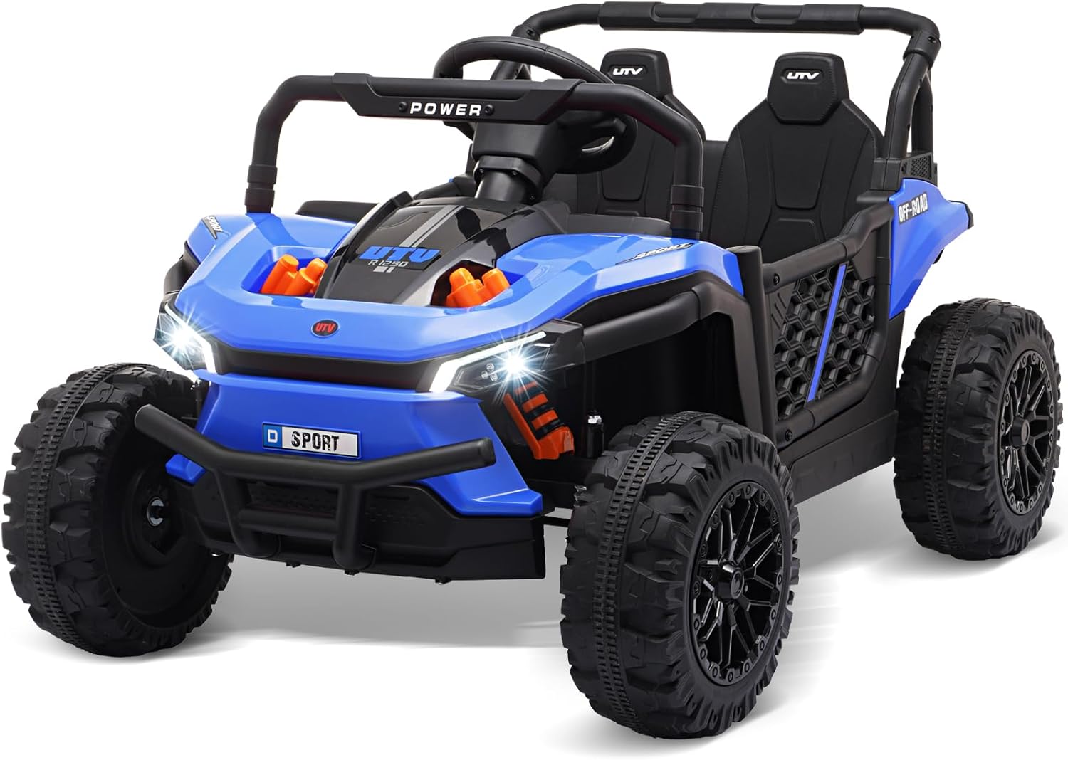 Amazon.com: Joywhale 24V Kids Ride on UTV Car Battery Powered Motorized ...