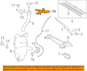 Amazon.co.jp: トヨタ純正 85381-12400 フロントガラスワッシャーノズルサブアセンブリ : 車＆バイク