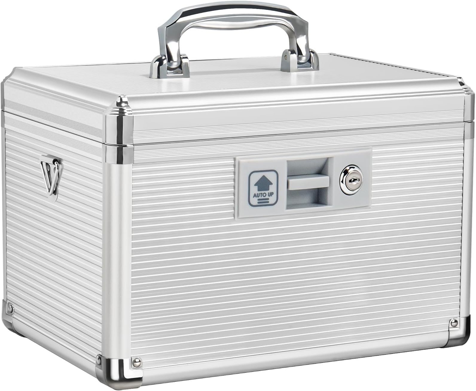Amazon.com: Lockbako Medicine Lock Box with Key, Alluminum Alloy Box ...