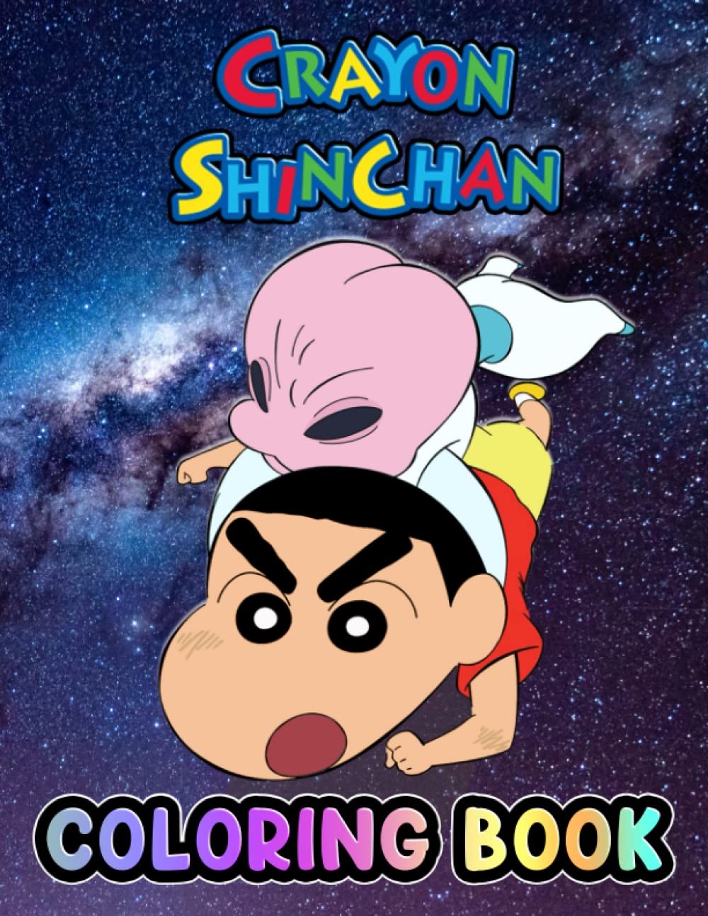 Buy Crayon Shin-chan Coloring Book: Perfect Coloring Book For Adults ...
