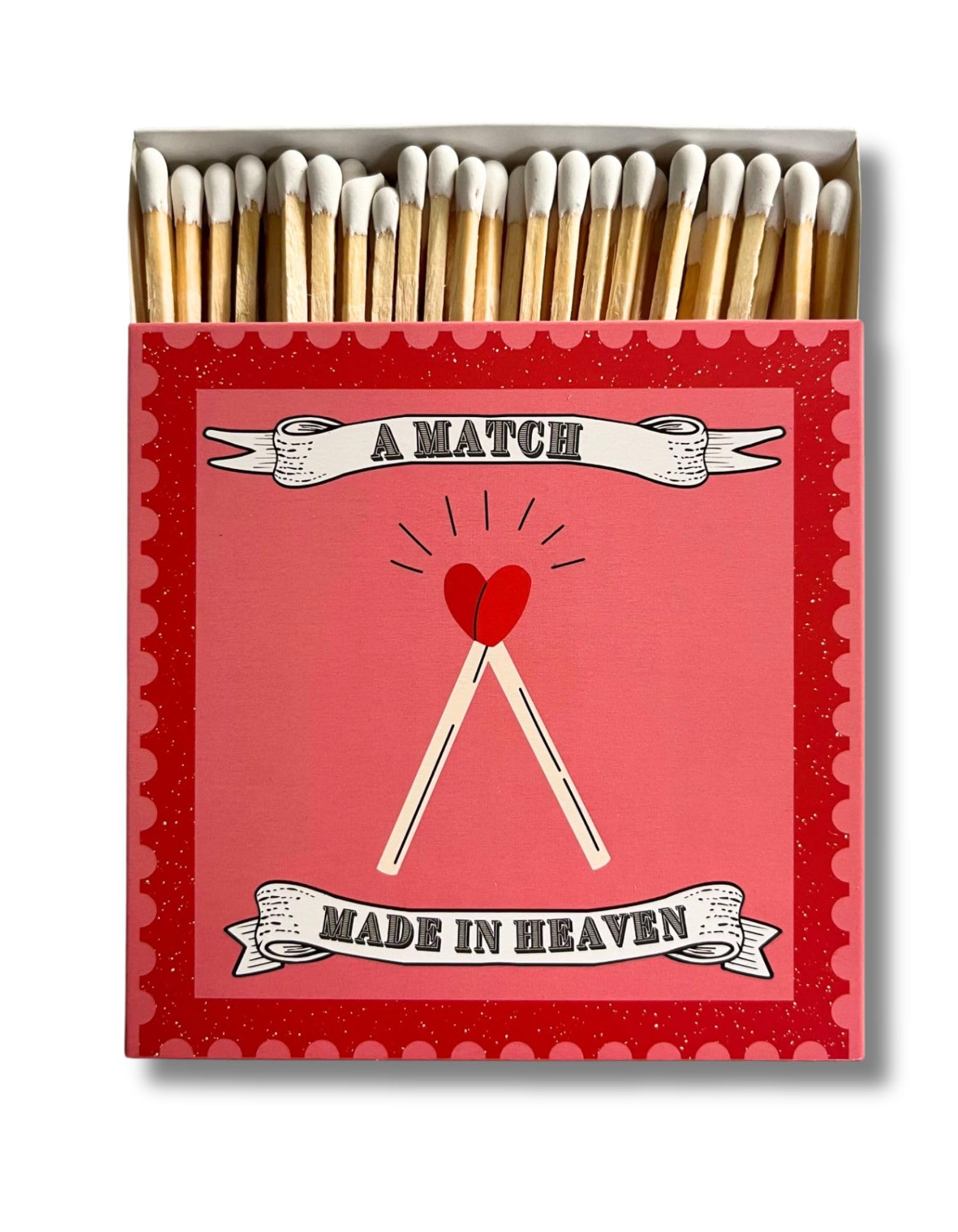 Curator Home Luxury Gift Long Safety Matches I Stylish Square Matchbox ...
