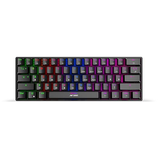 Amazon.in: Buy Ant Esports MK1300 Mini Wired Mechanical Gaming Keyboard ...