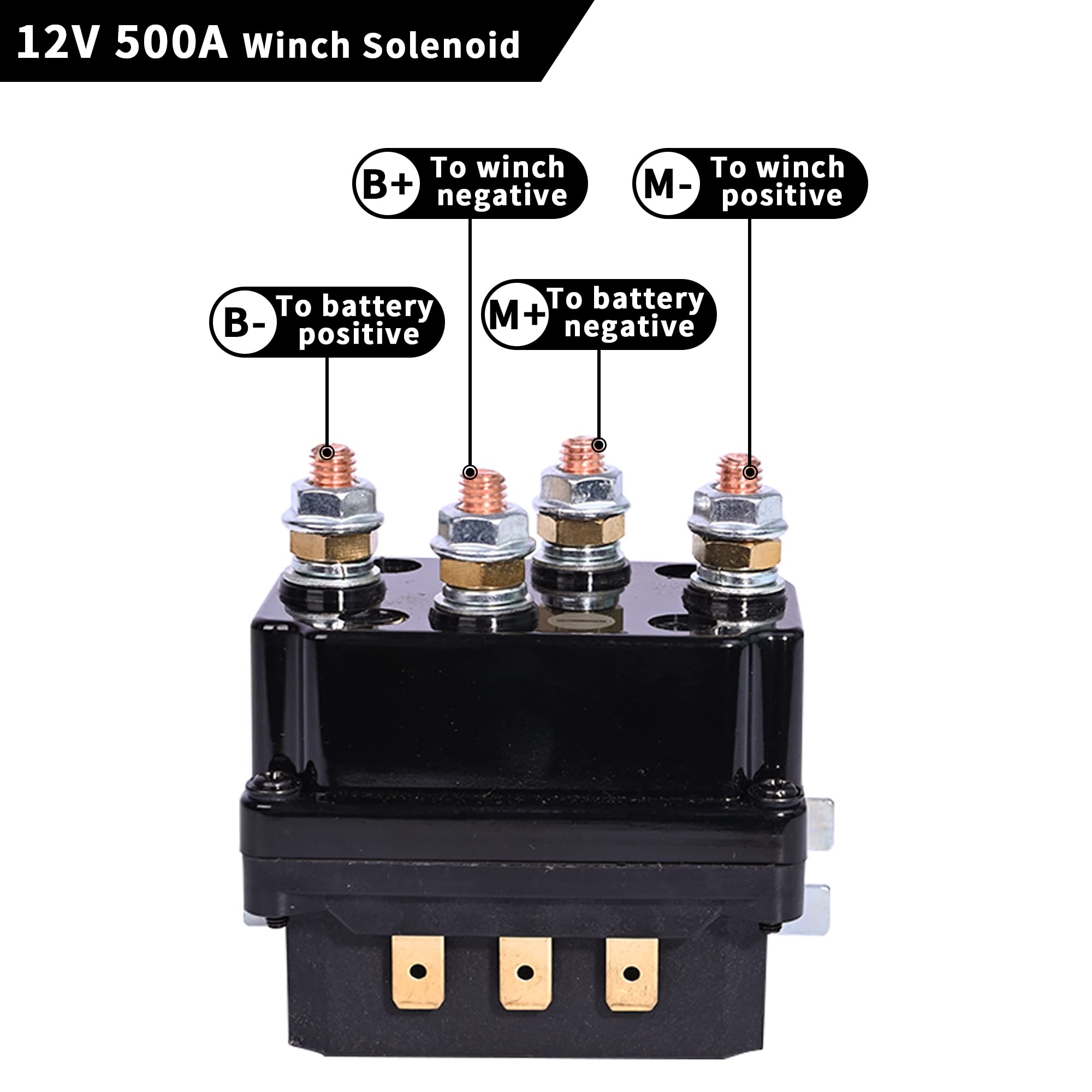 Snapklik.com : Winch Solenoid Relay 12v 500a Winch Relay Solenoid ...