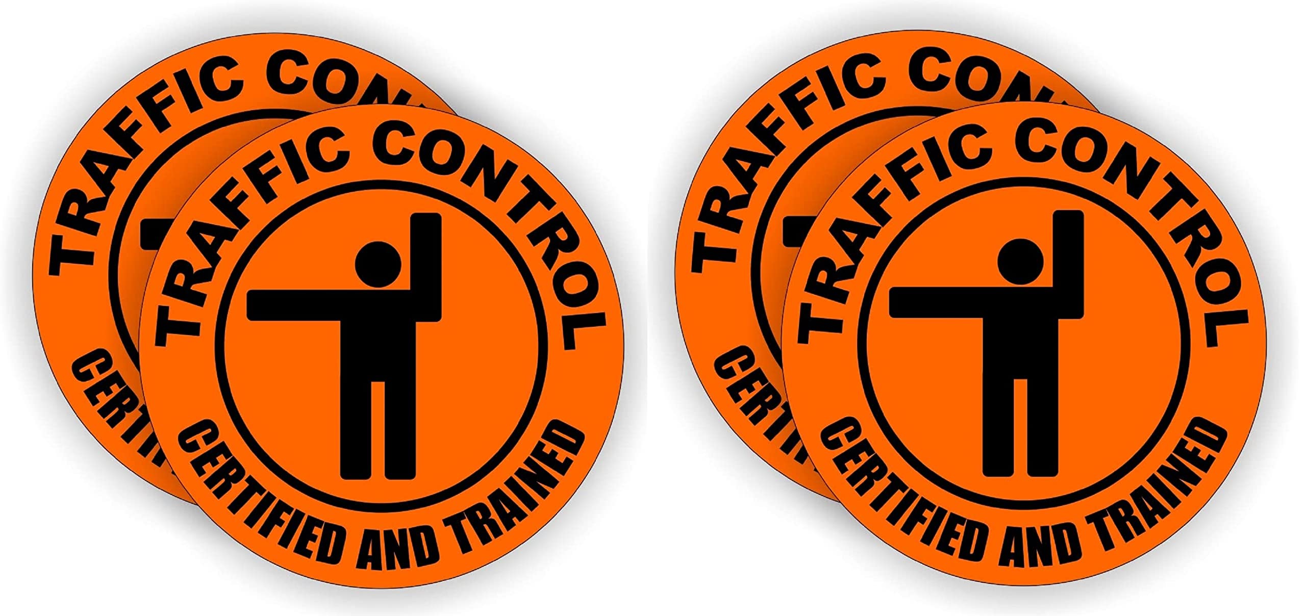 Amazon.com: Traffic Control Hard Hat Sticker/Helmet Decal Label Lunch ...