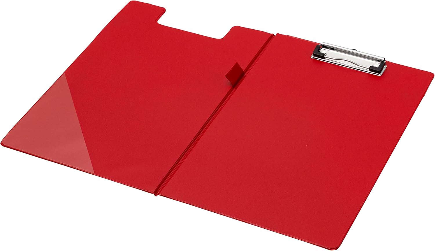 Q-Connect Foolscap/A4 PVC Fold over Clipboard - Red : Amazon.co.uk ...