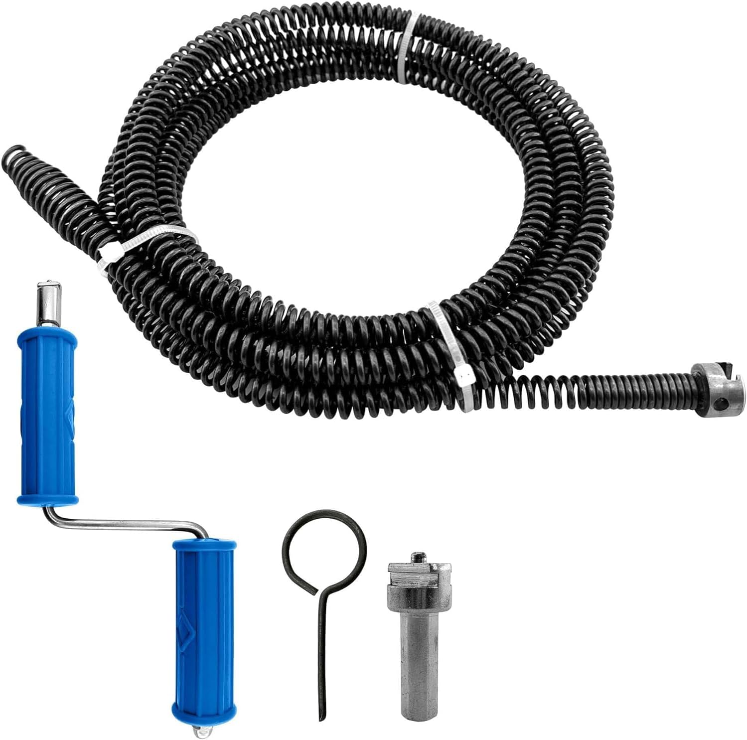 Drain Unblocker Tools 10m*6 mm Drain Snake Unblocker Flexible Plumbing ...