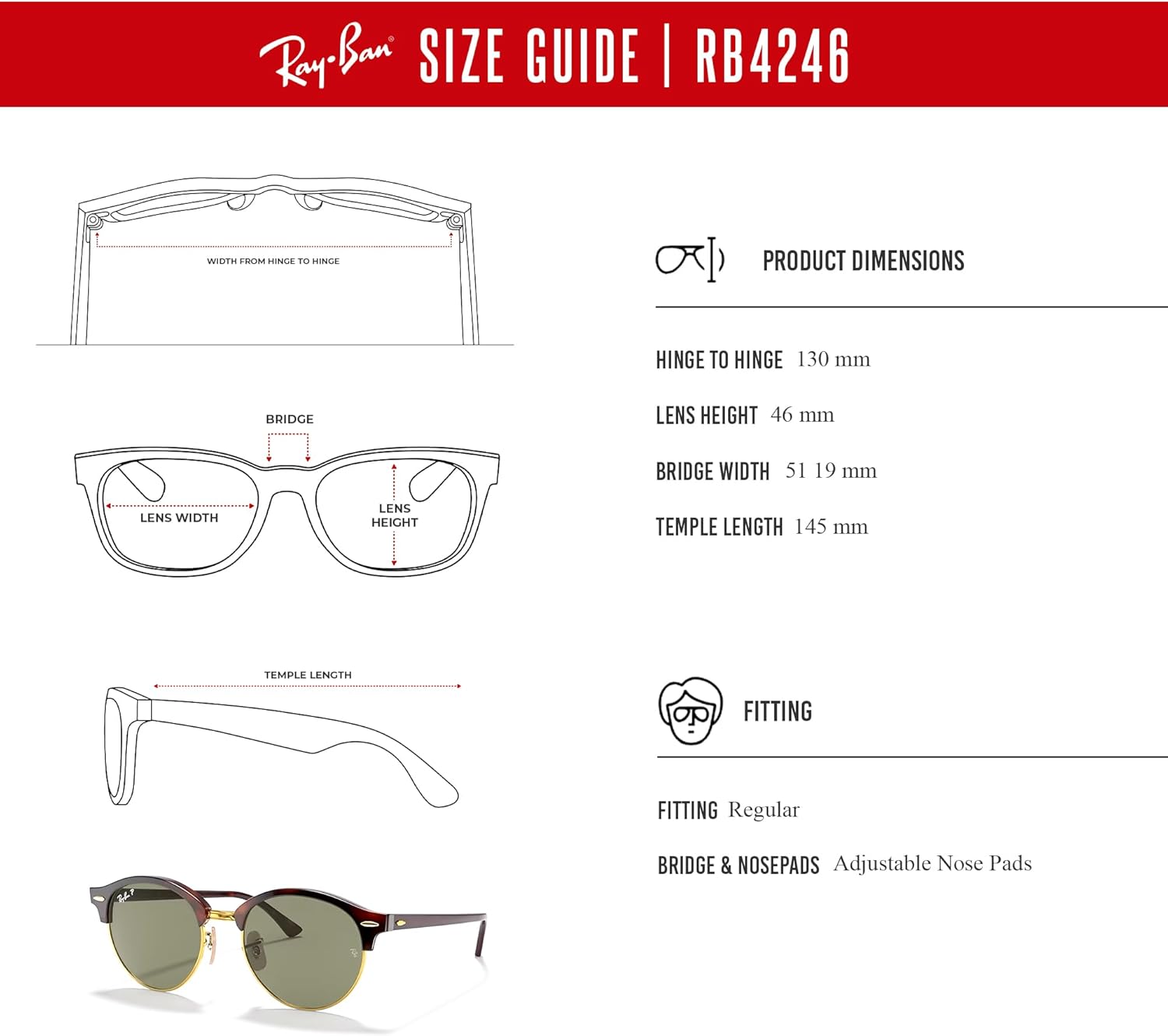 Ray-Ban Modern Round Sunglasses