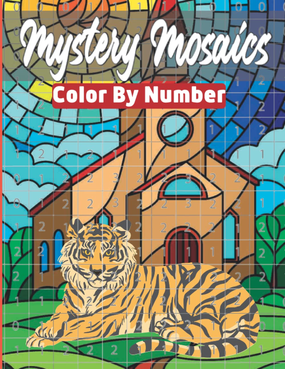 Mosaic Color By Number Coloring Pages