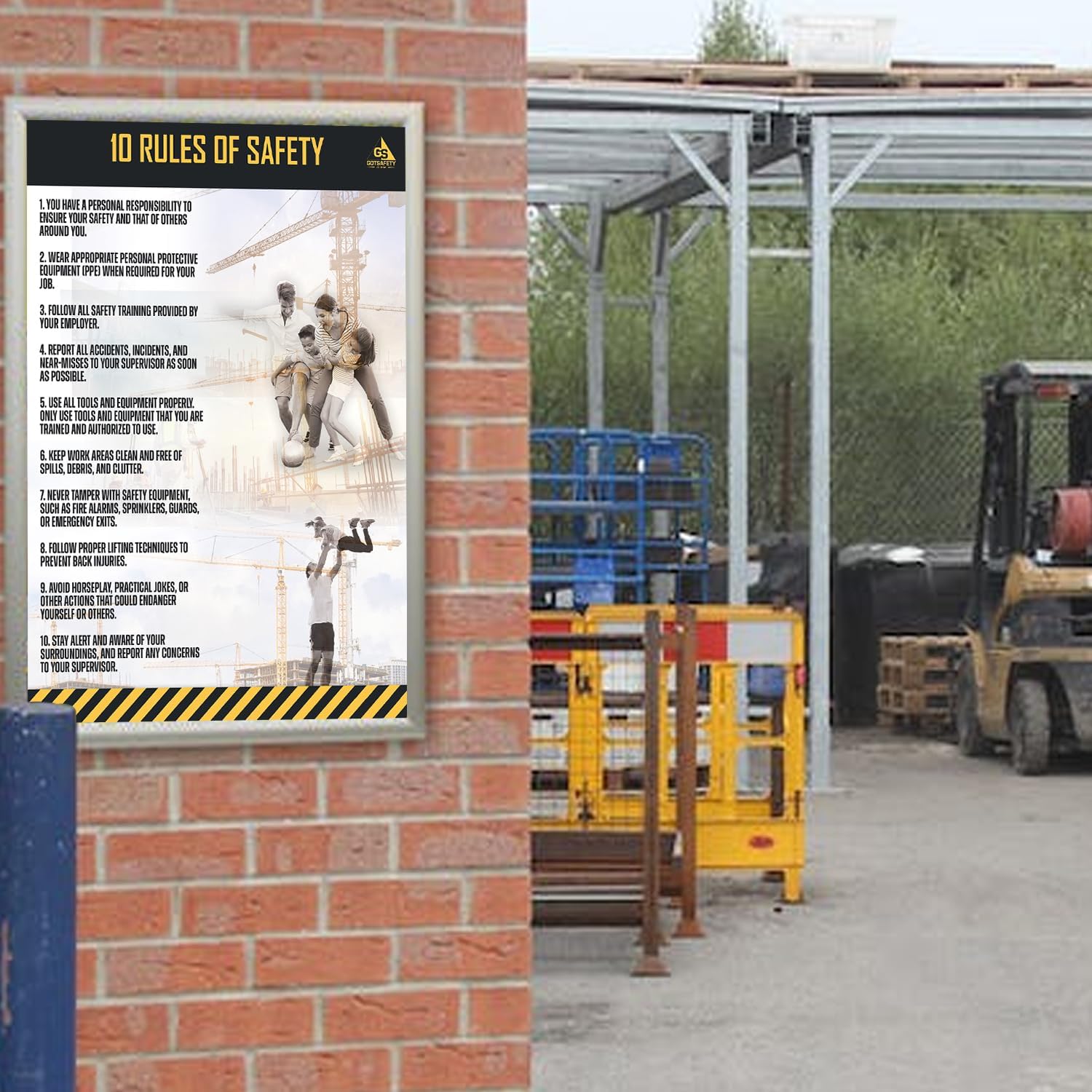 GotSafety Workplace Safety Poster 24” x 32” - Thailand | Ubuy