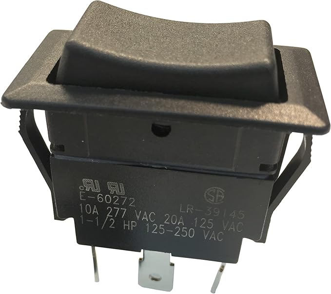 Amazon.com: Gardner Bender GSW-46 Electrical Rocker Switch, DPDT, ON ...