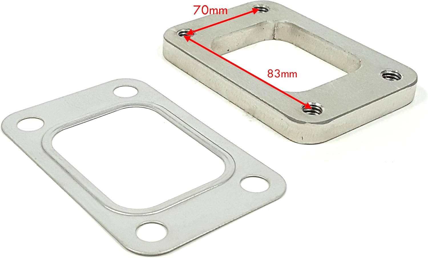Amazon.com: Laser Cut T4 Turbo Exhaust Manifold Flange spacer for T04 ...