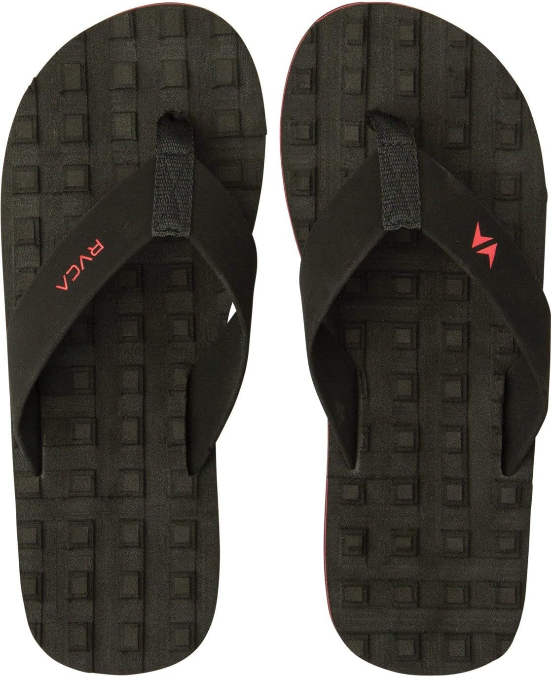 Amazon.com | RVCA Astrodeck Sandal Black 7 | Sandals