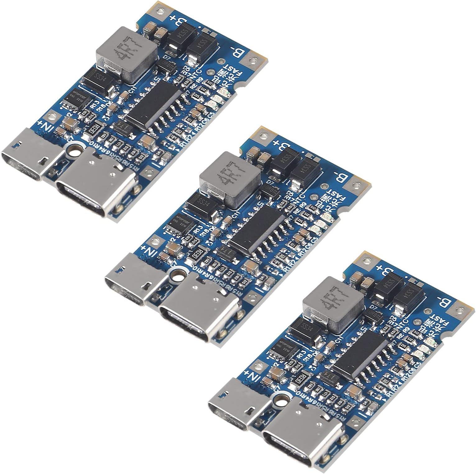 Amazon.com: innomaker 4Pcs Type-C QC AFC PD2.0 PD3.0 to DC Fast Charge ...