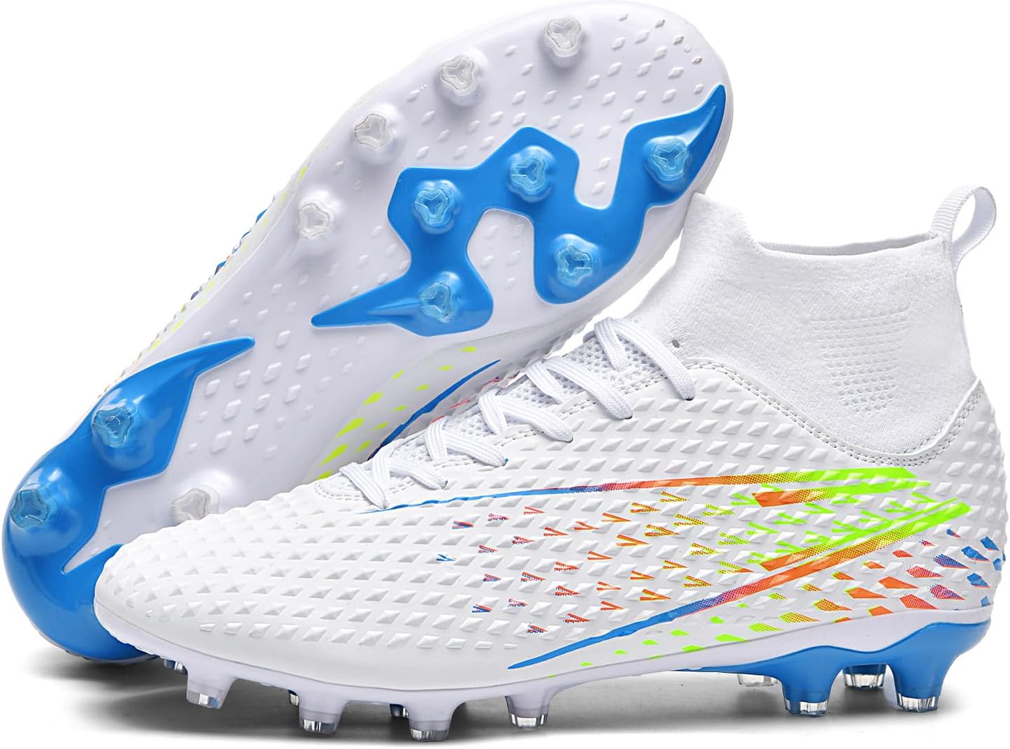Mens Soccer Cleats Womens Indoor Soccer Shoes Wide Baseball Turf Shoes ...