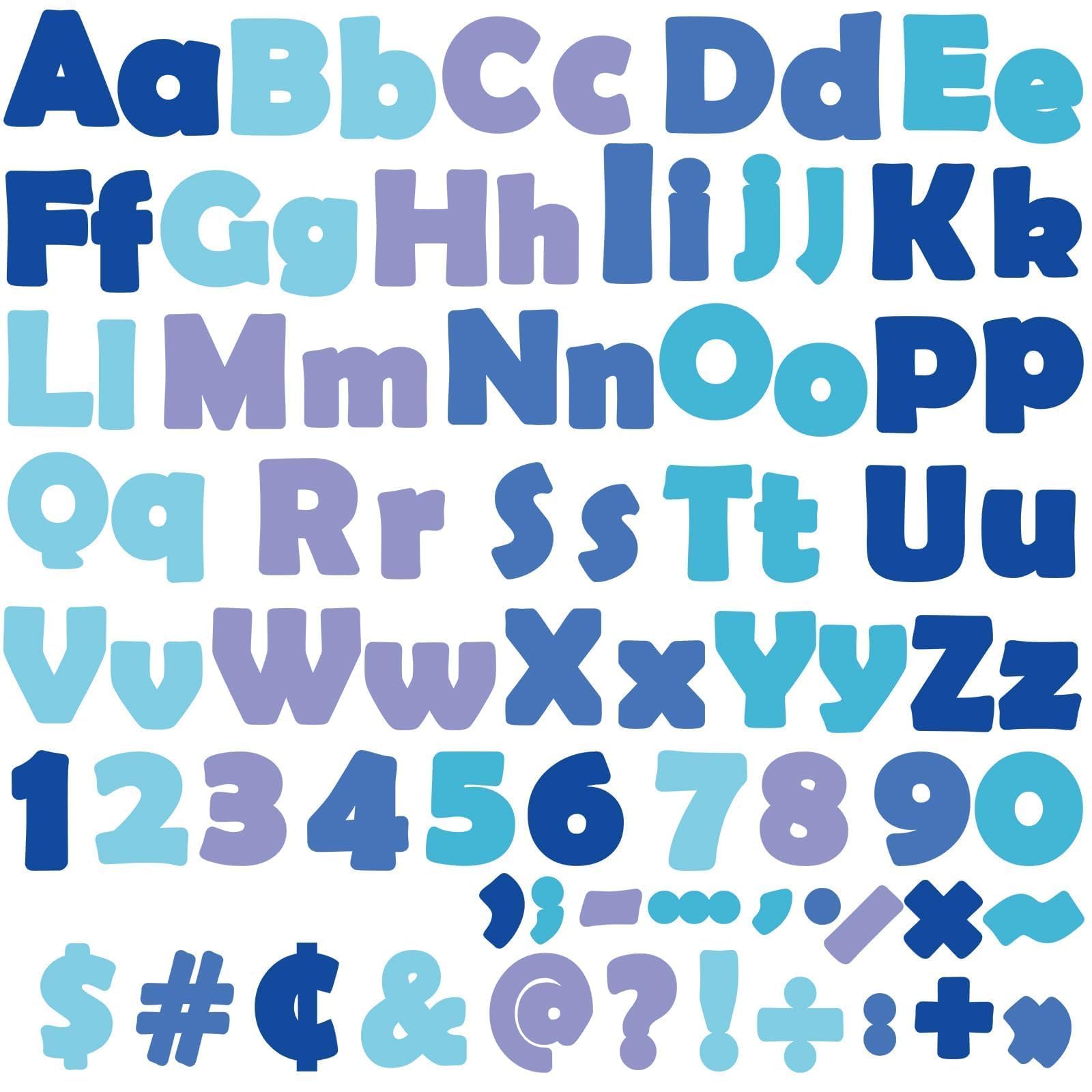 Snapklik.com : 260 PCS Bulletin Board Letters For Classroom 4" Letter ...