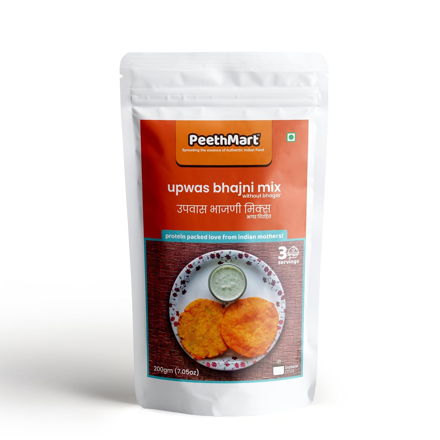 PeethMart Fasting Flour | Upwas Bhajani | Healthy High Protein & Fibre ...